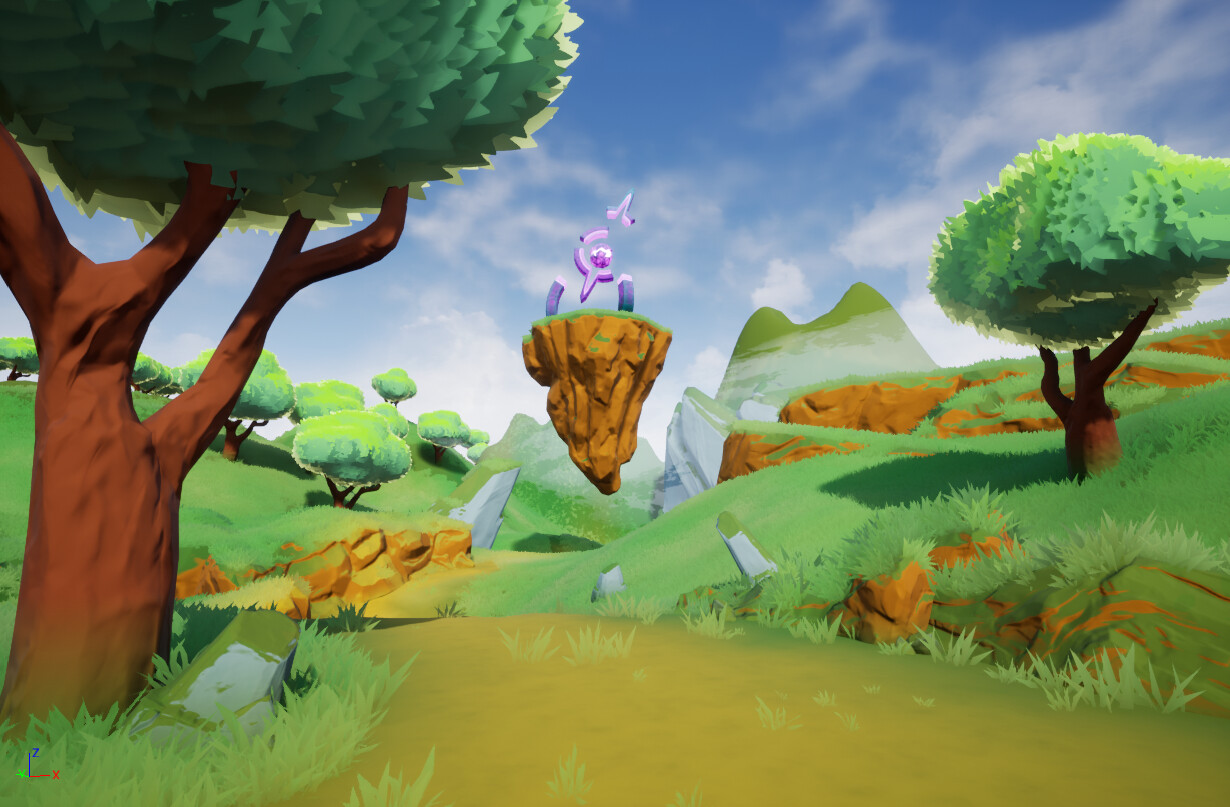 ArtStation - Stylized Environment UE4