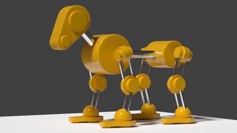 ArtStation - Robot Doggo