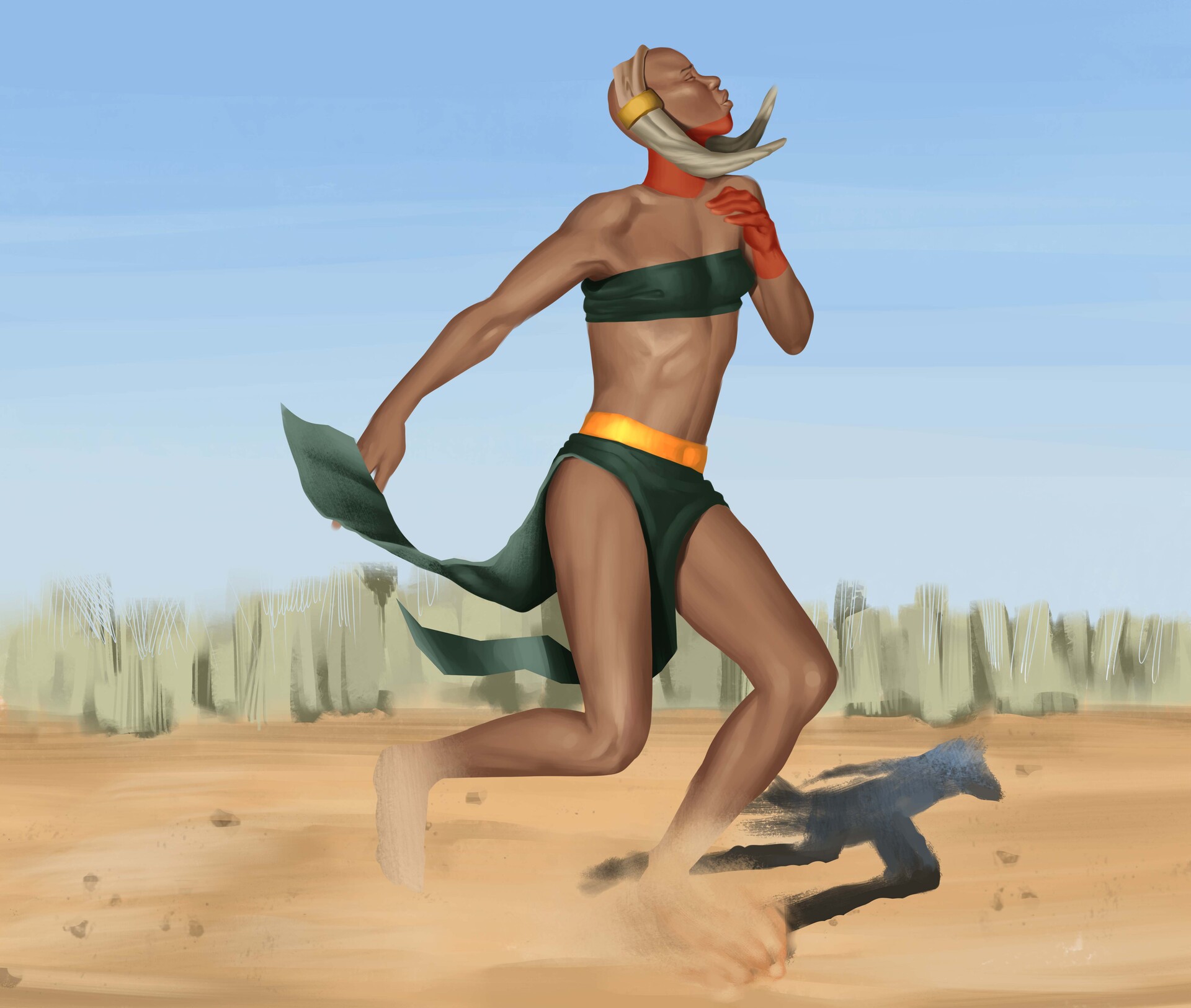 ArtStation - Primitive People Ritual Dance