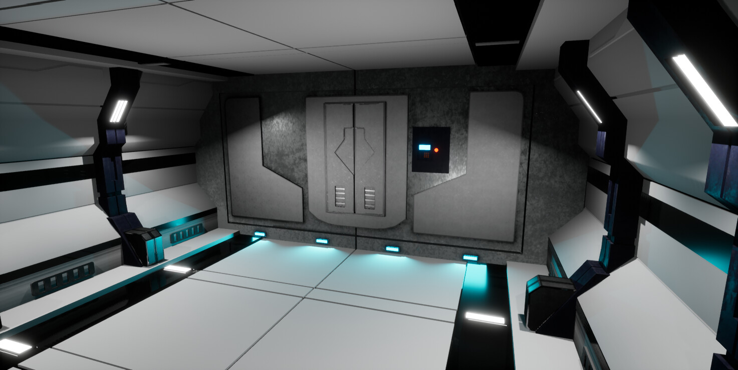 ArtStation - Space_Hallway