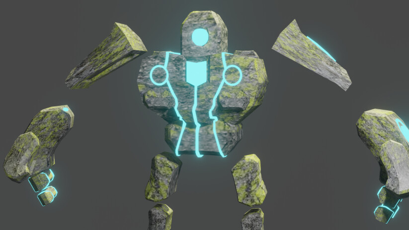 ArtStation - Energy Golem