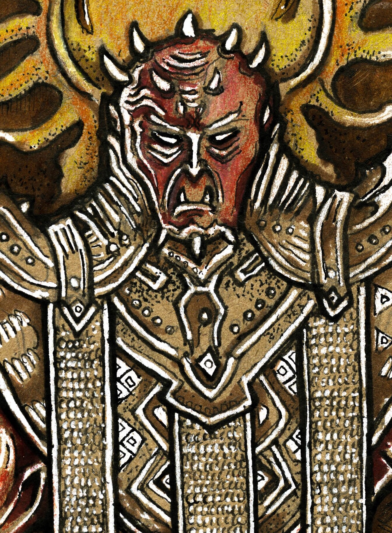 Mehrunes Dagon Fan Art