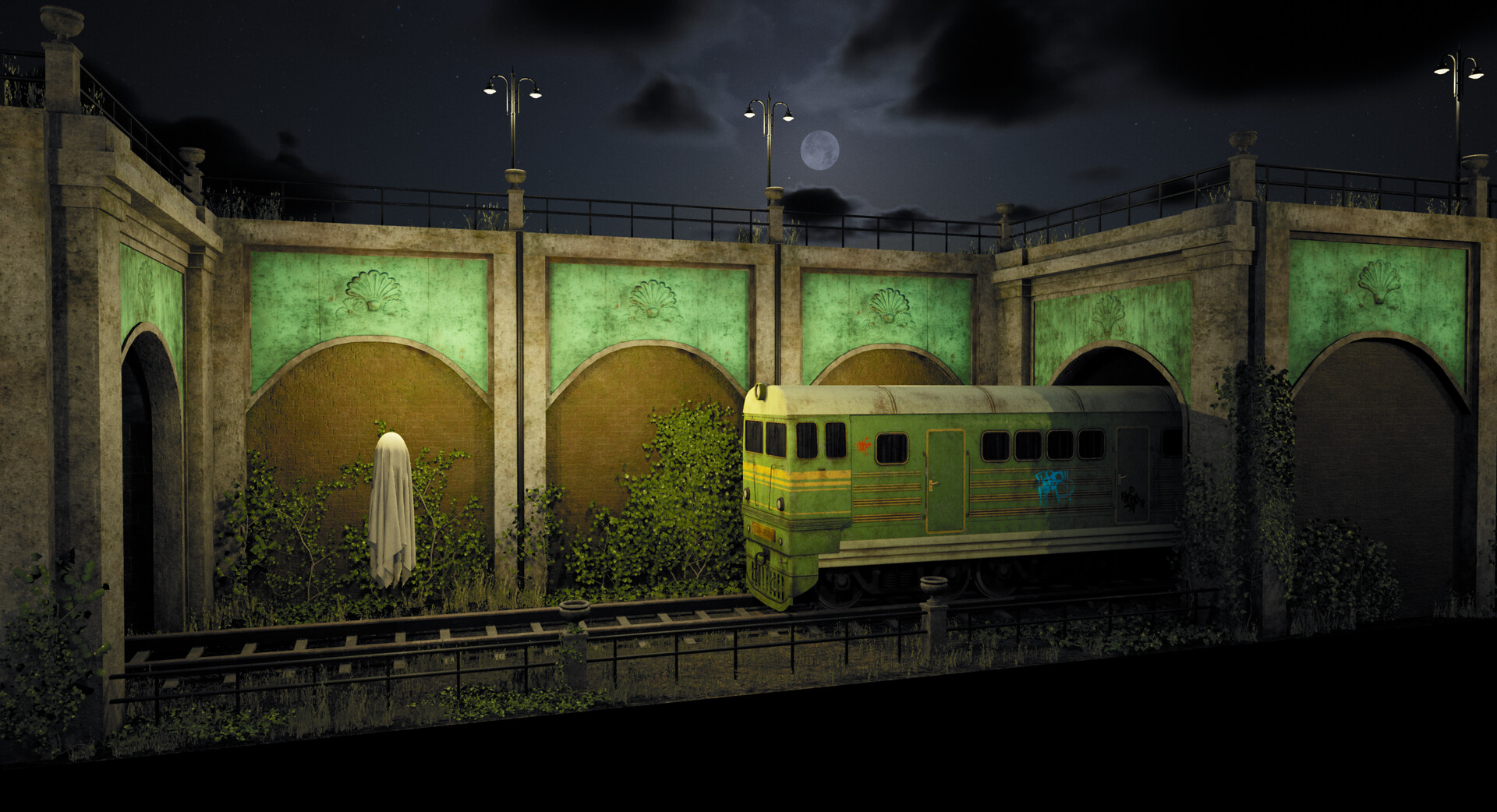 ArtStation - Ghost Train