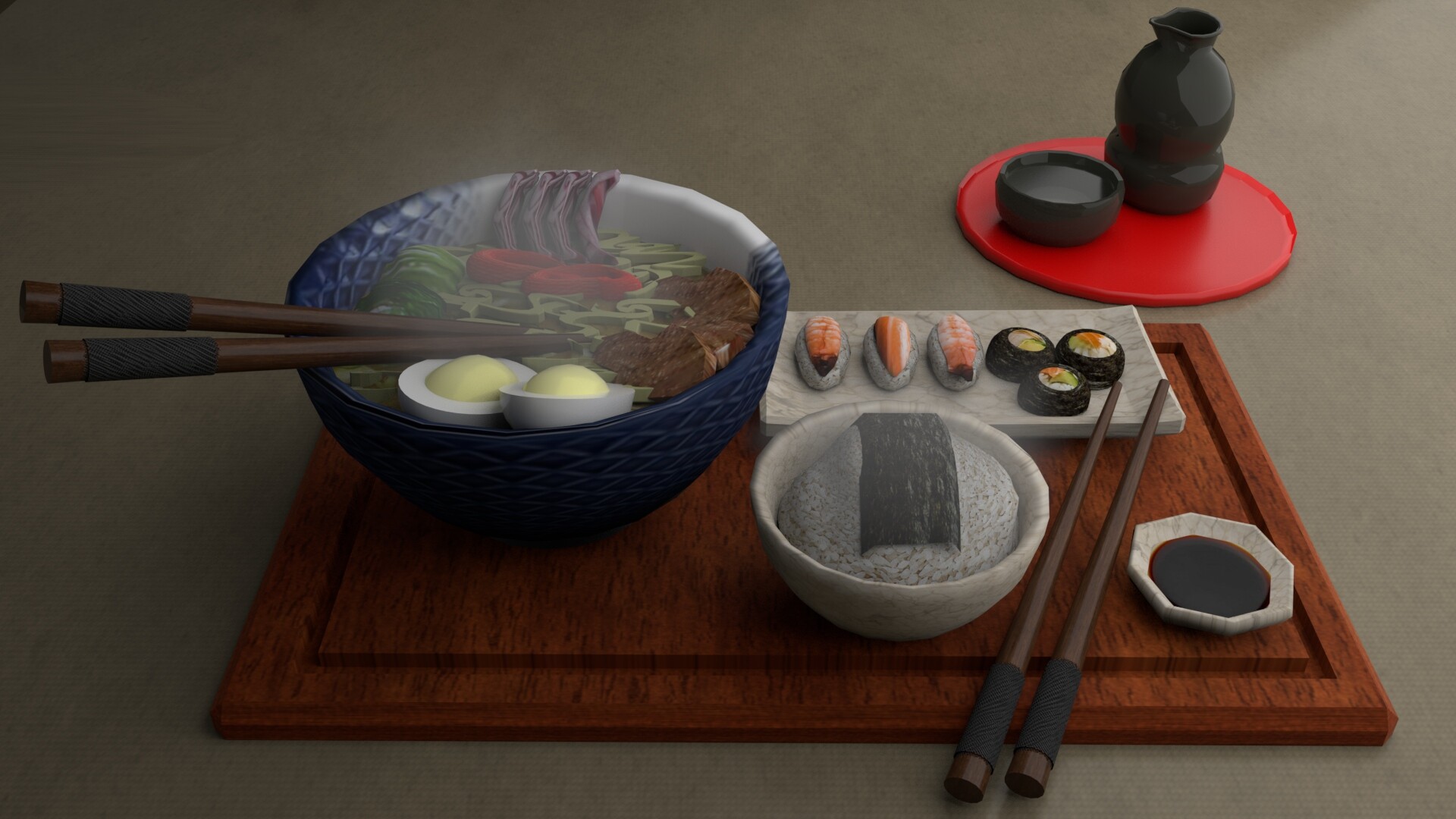 ArtStation - Time to Eat - Stylised 3D Model