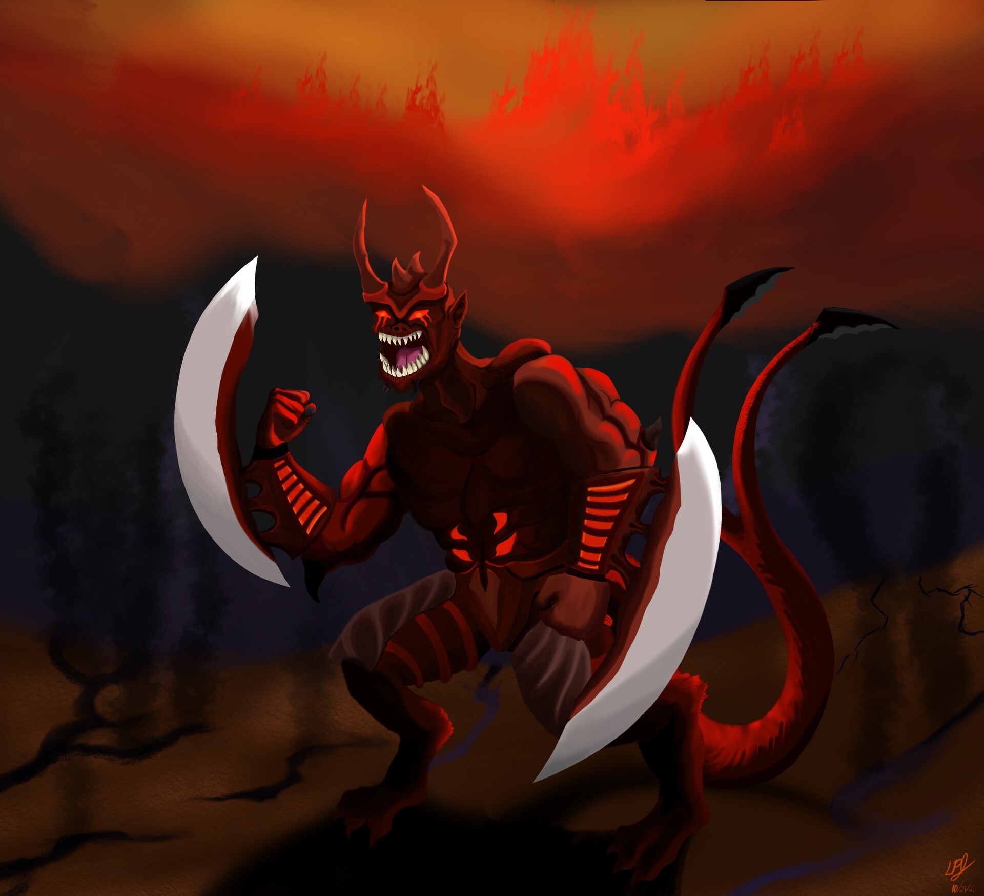 Satan Demon Of Wrath