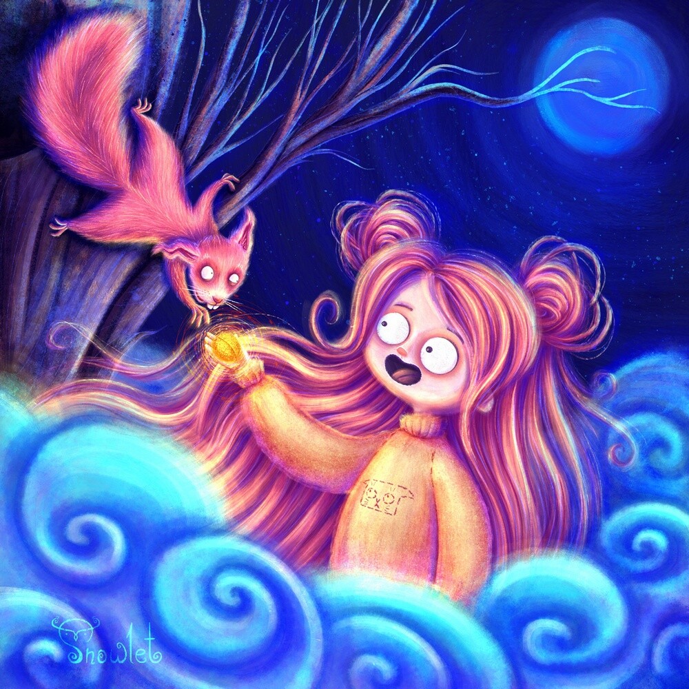 ArtStation - Crazy squirrel needs a vacation