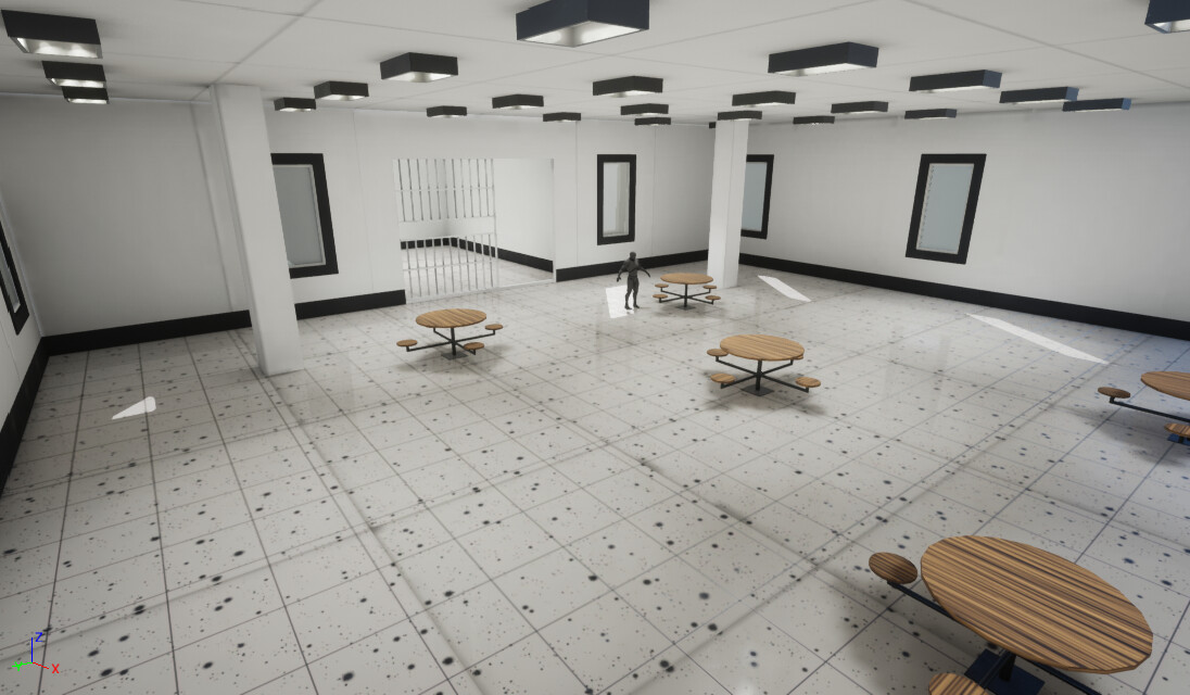 ArtStation - Prison Game Environment