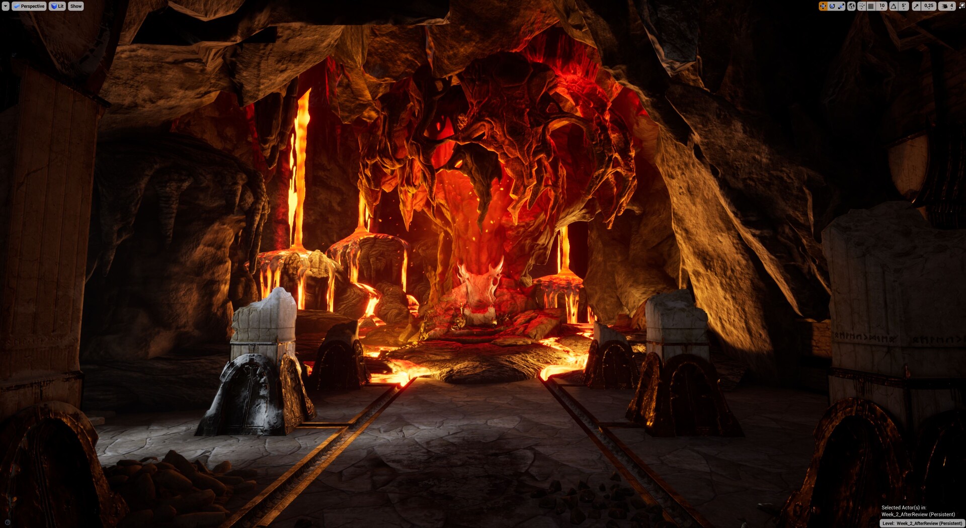 ArtStation - CGMA Student - The Art of Lighting for Games - Week 02