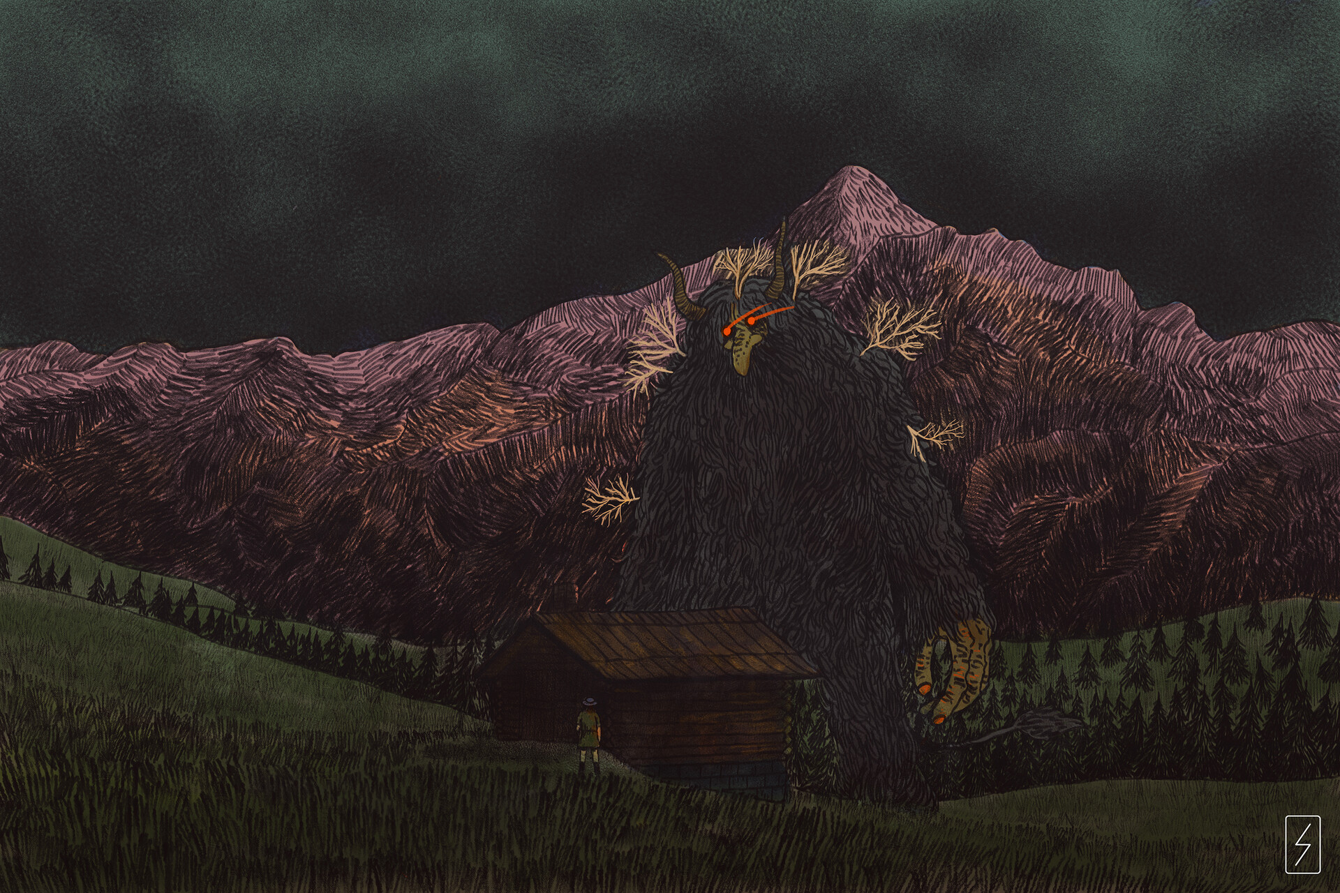 ArtStation - Troll Night