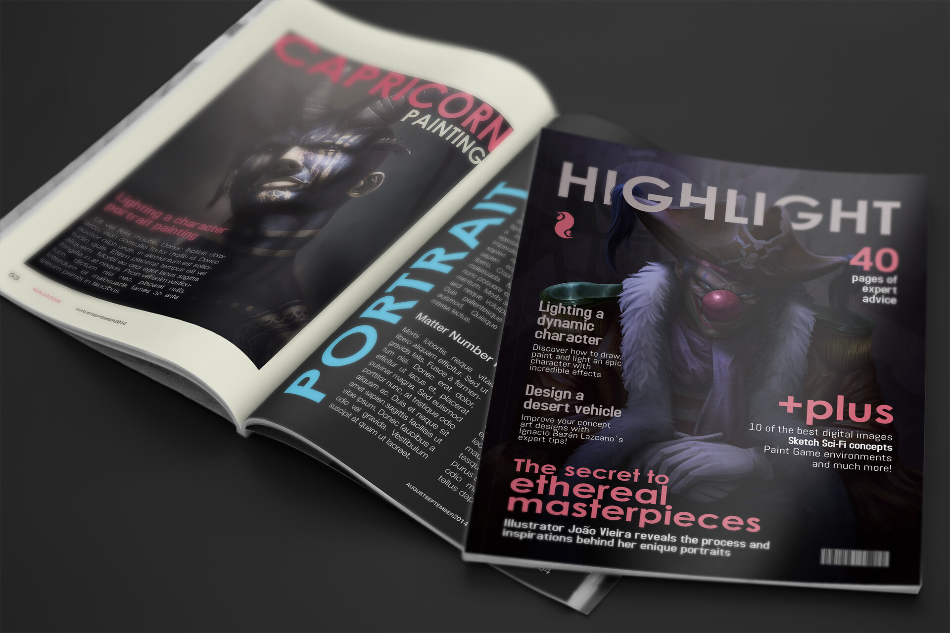 ArtStation - MAGAZINE DESIGN