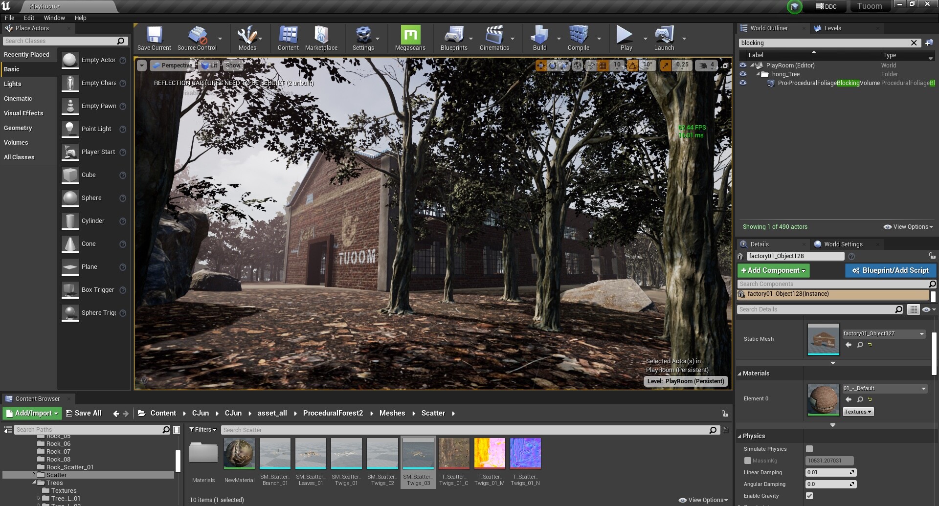 ArtStation - UE4 Lighting practice