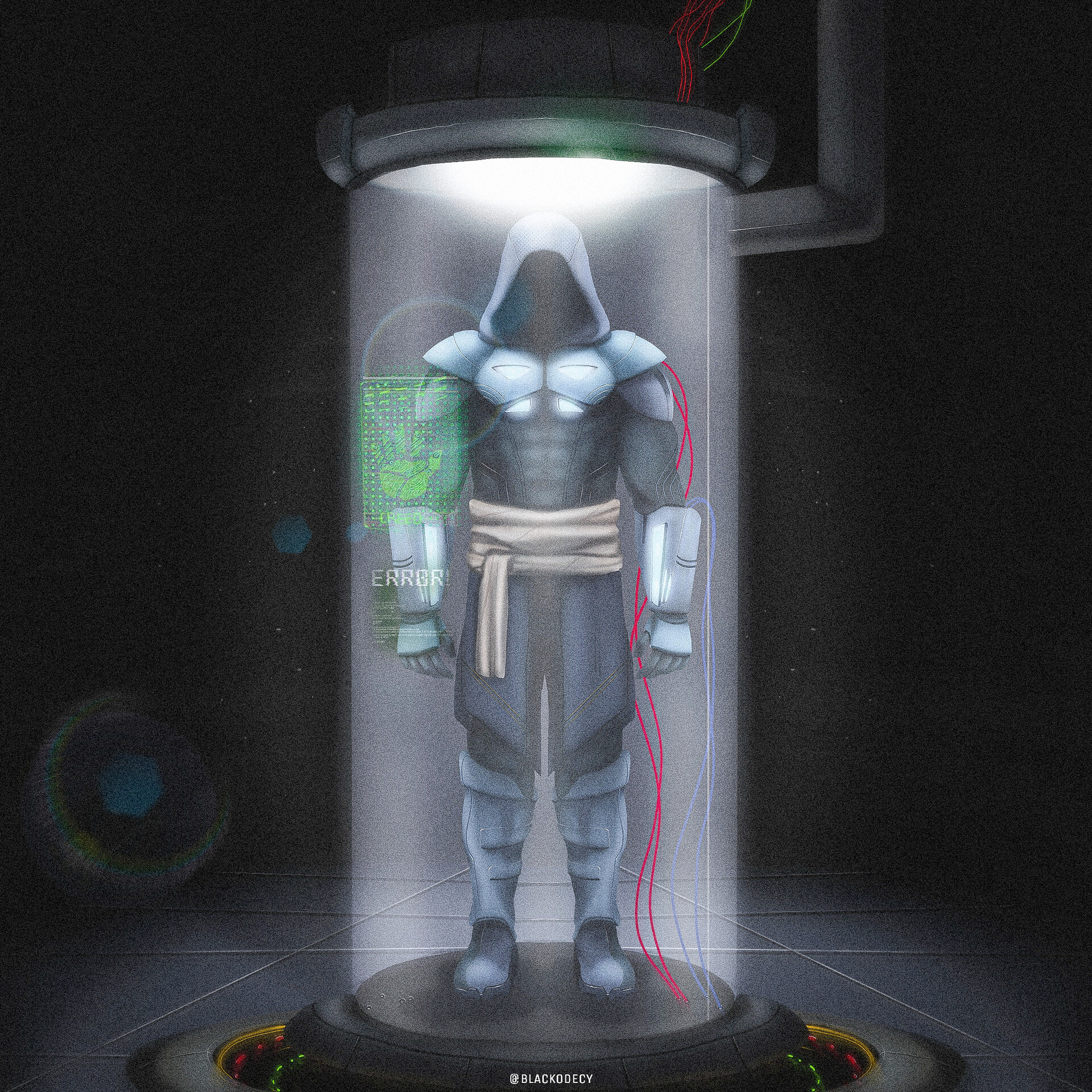 ArtStation - BLVCKODECY THE CREED SUIT IN THE CASE