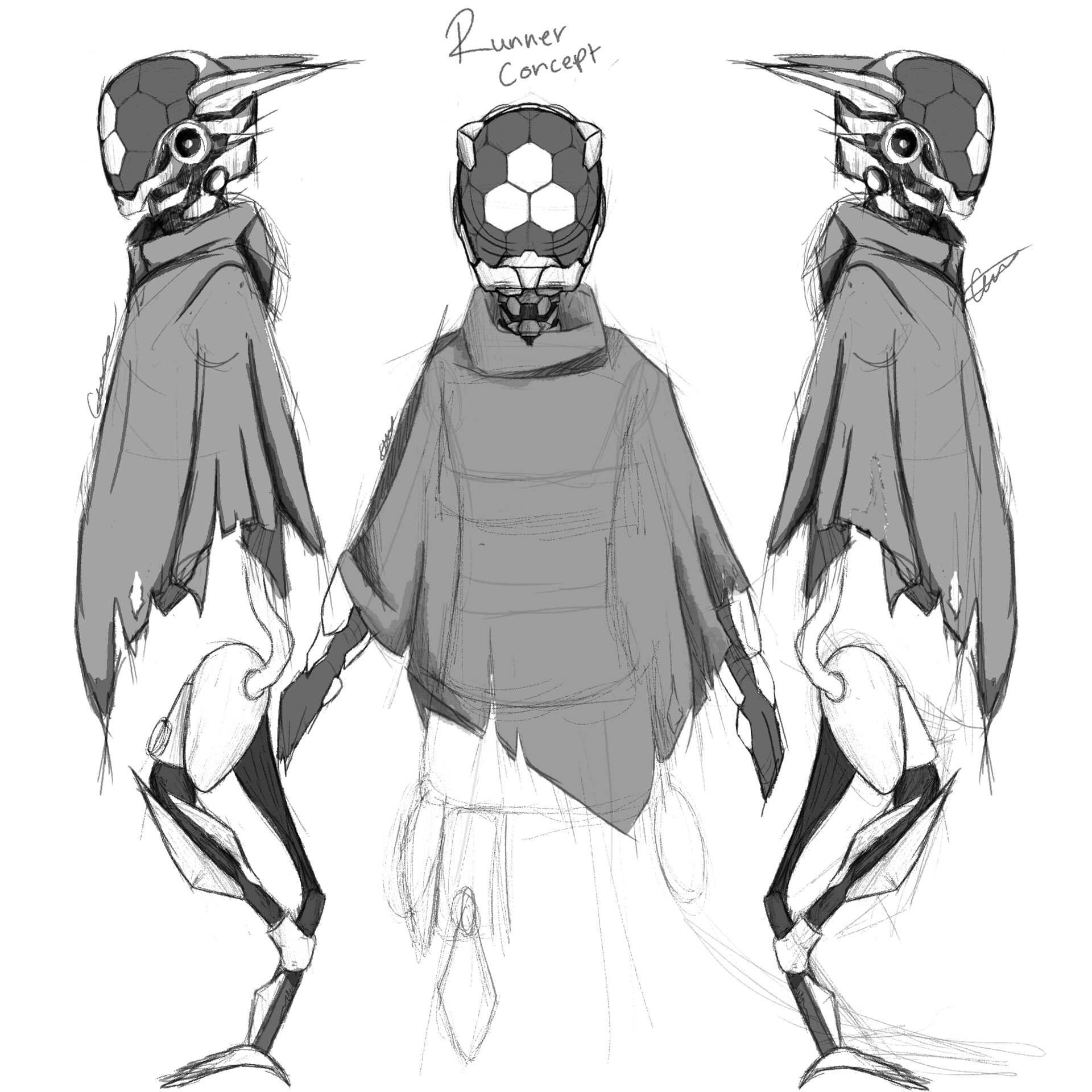 ArtStation - Runner Concept