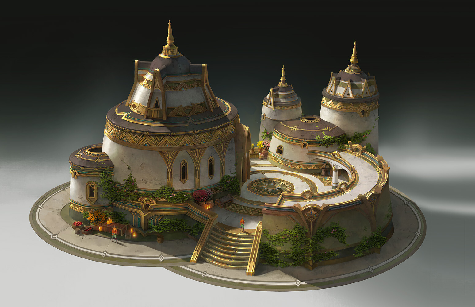 ArtStation - Personal work, Star village.