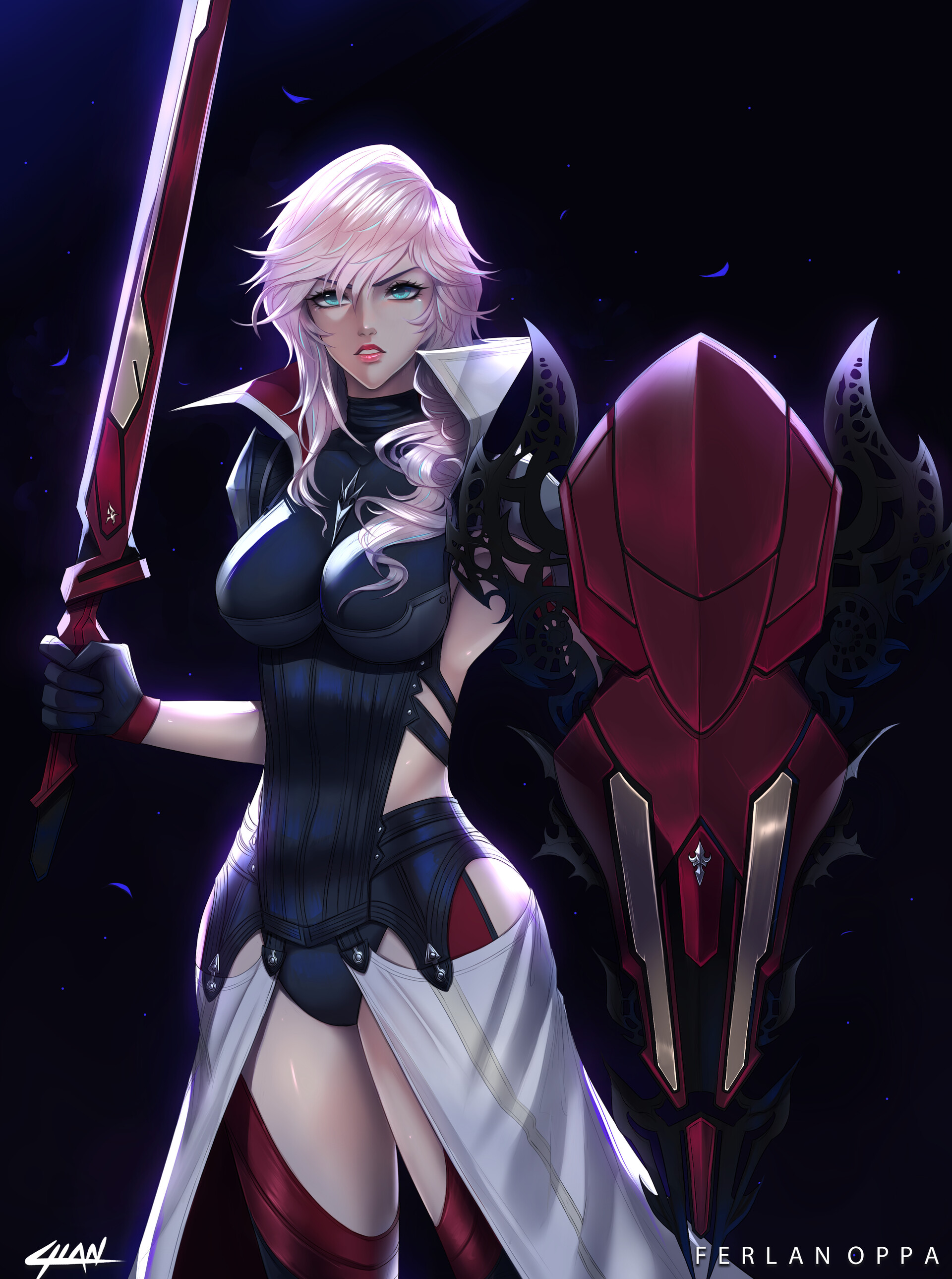 how to draw lightning final fantasy