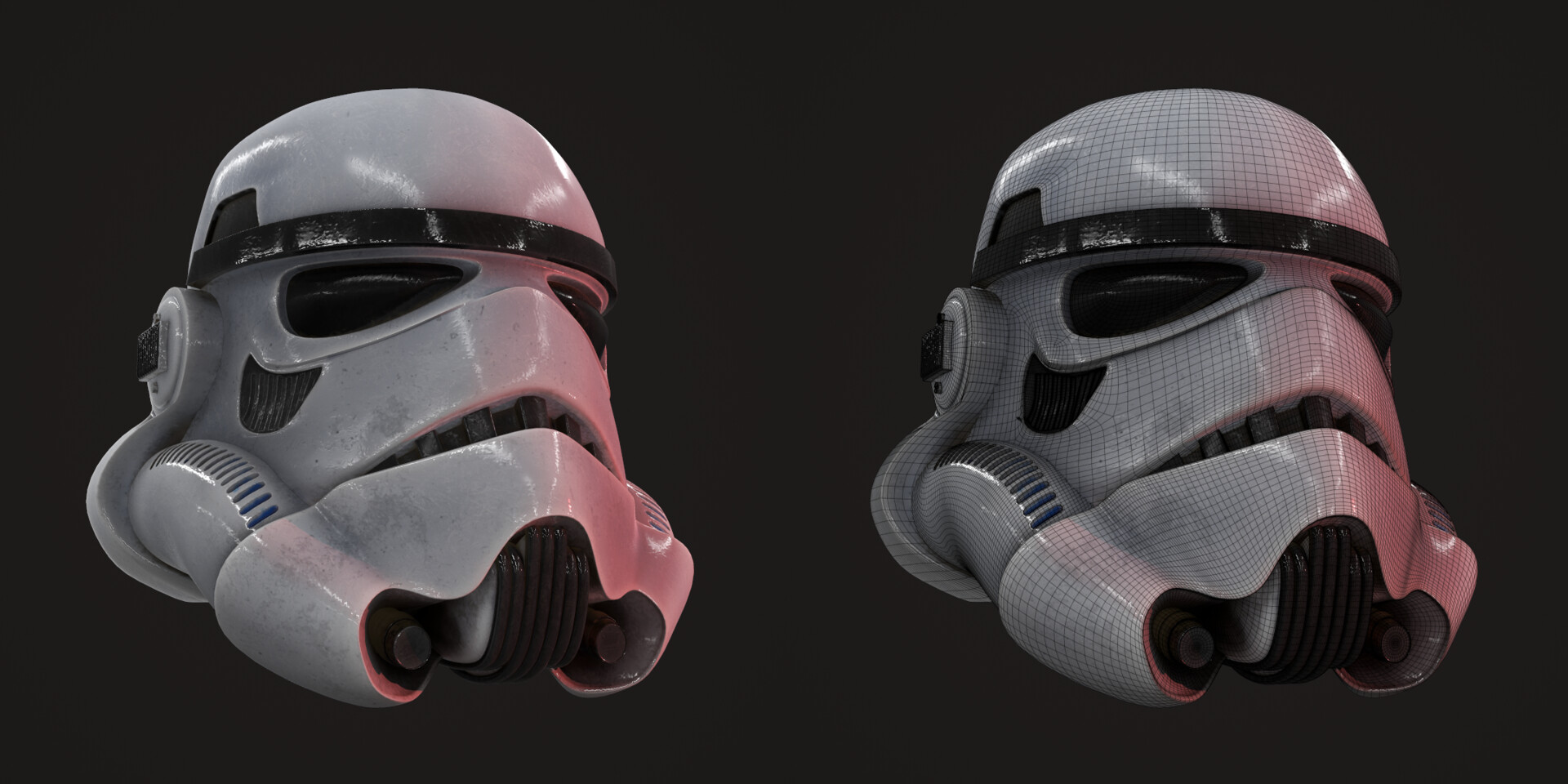 ArtStation - Stormtrooper helmet