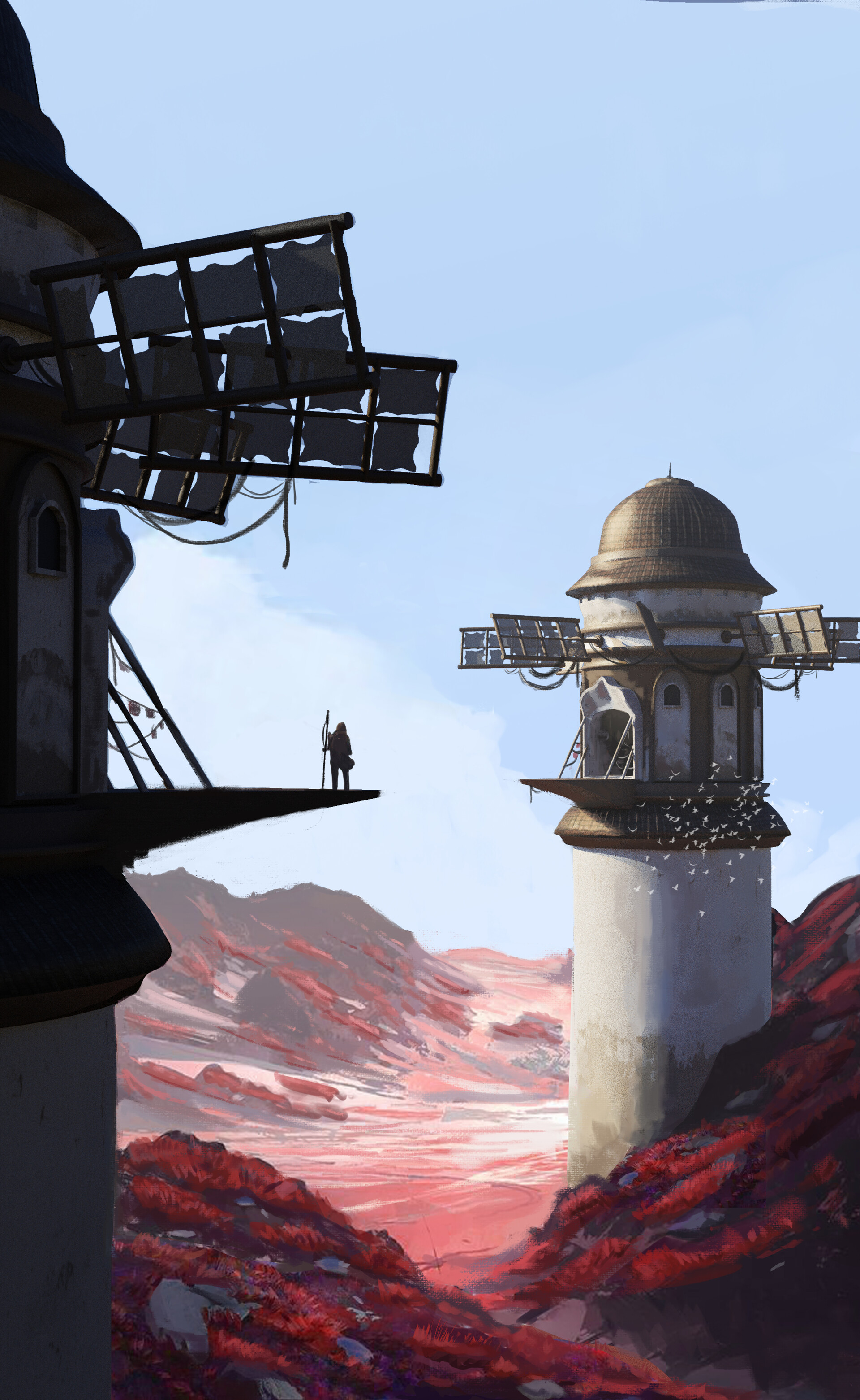 ArtStation - Redland Mills - Concept art