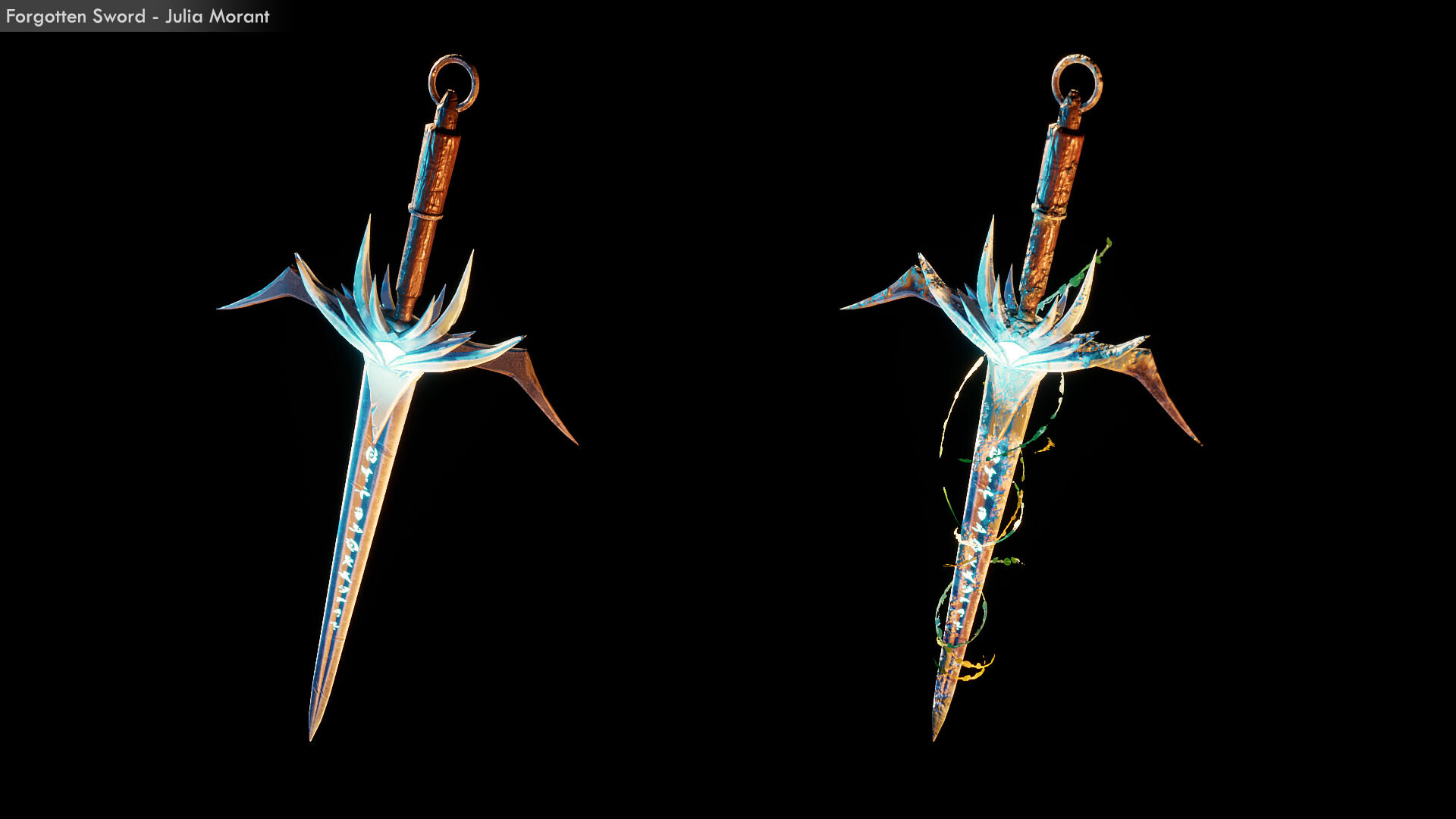 ArtStation - Prop - Forgotten Sword