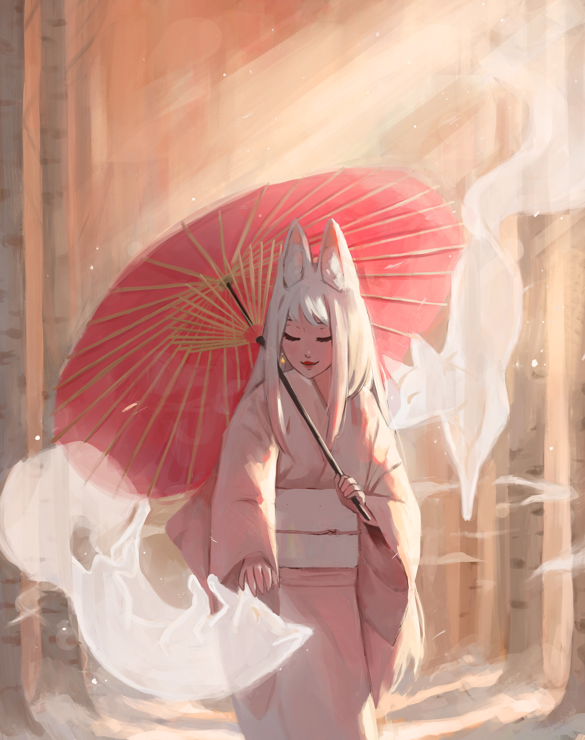 ArtStation - fox spirits