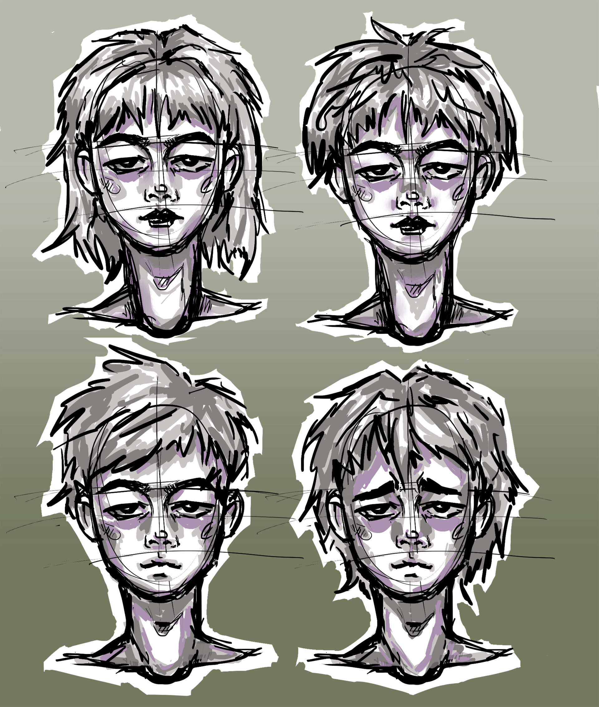 ArtStation - character experiment