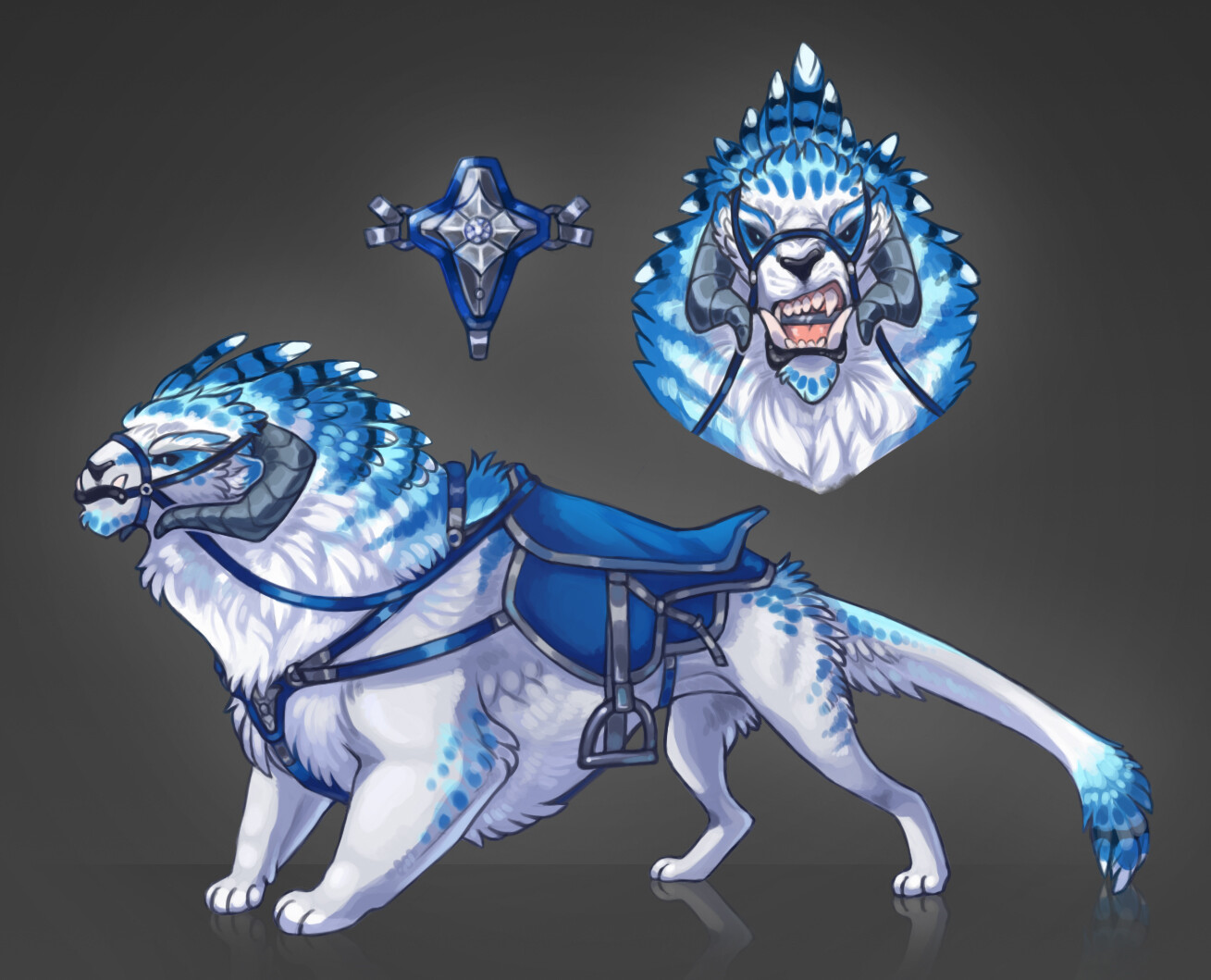 ArtStation - Mounts animals designs