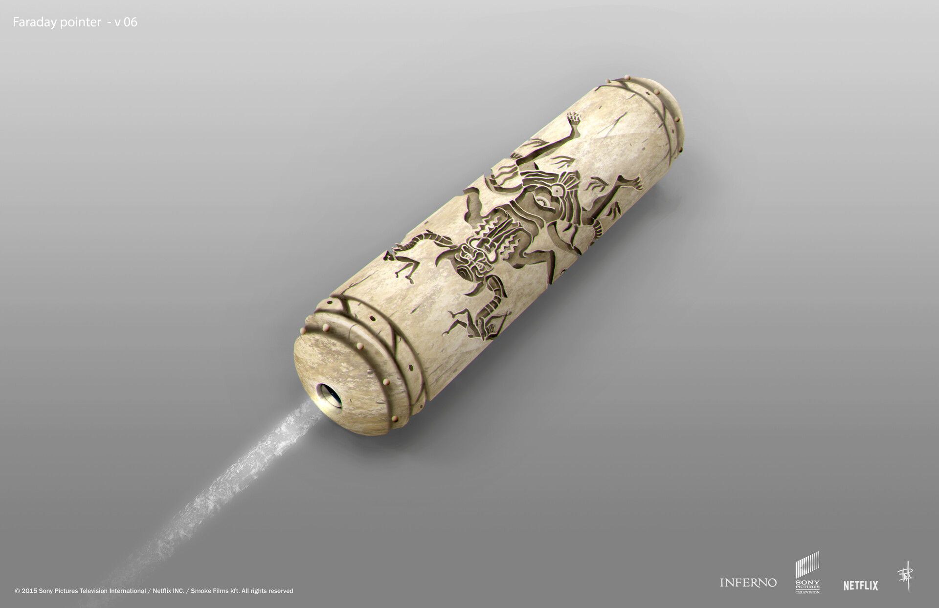 Gergely Piroska - Concept Art for the movie Inferno: Farady pointer