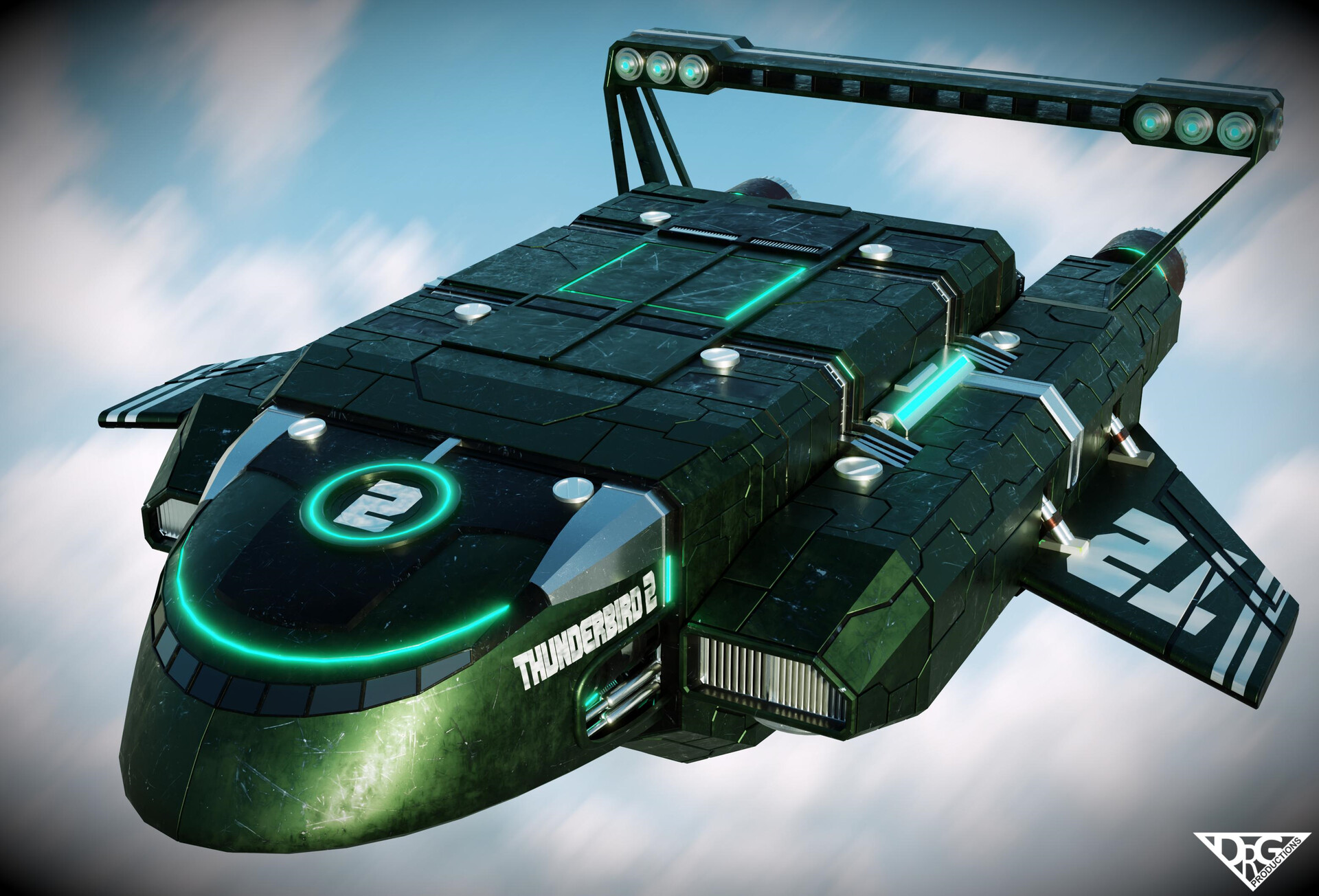 ArtStation - Thunderbird 2