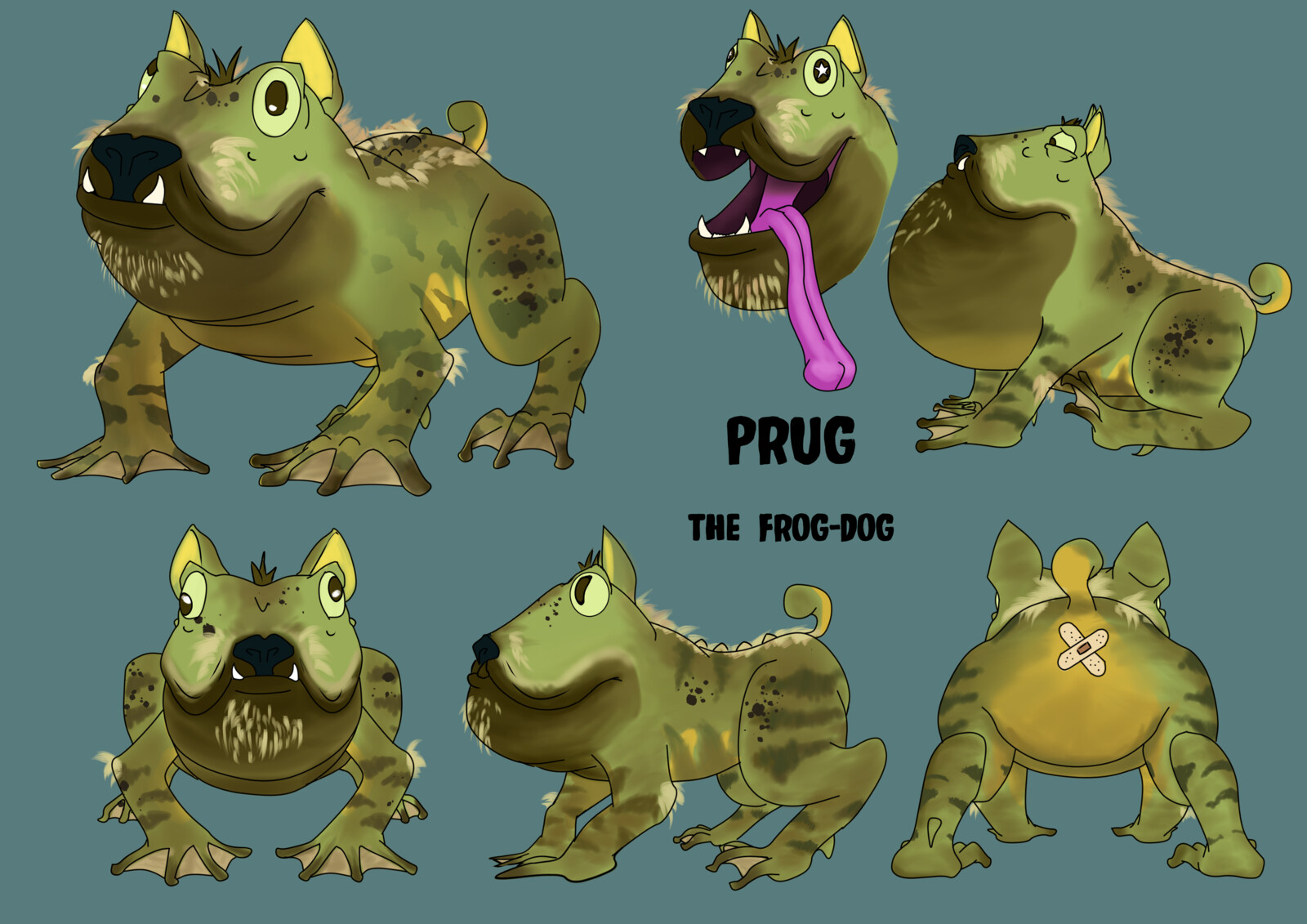 Robin Paine - Prug the Frog-Dog