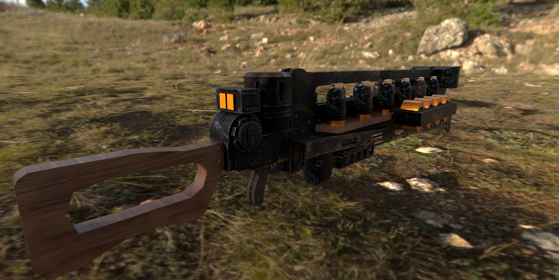 ArtStation - Gauss rifle - Fallout 4