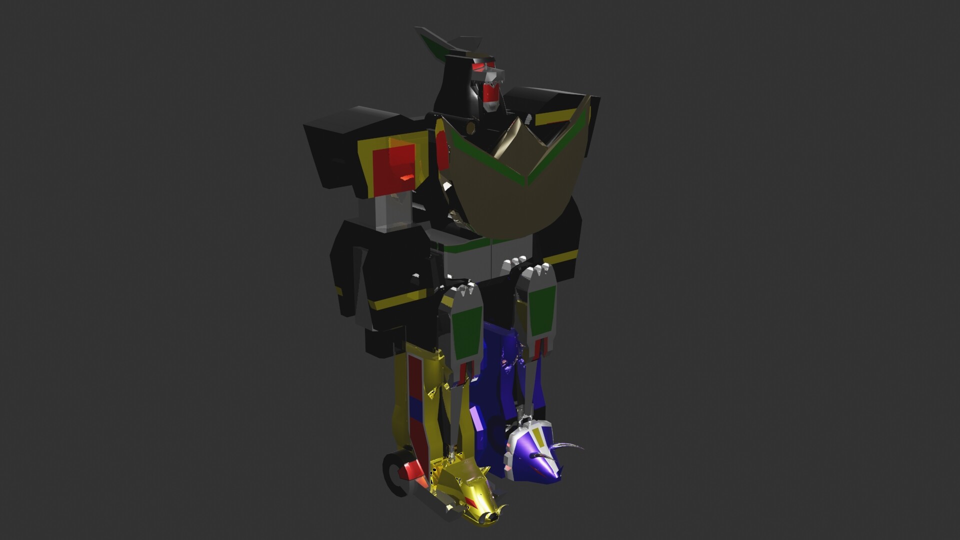 Alvaro Rodriguez - Mighty Morphin Power Rangers Megazord-Ultrazord ...