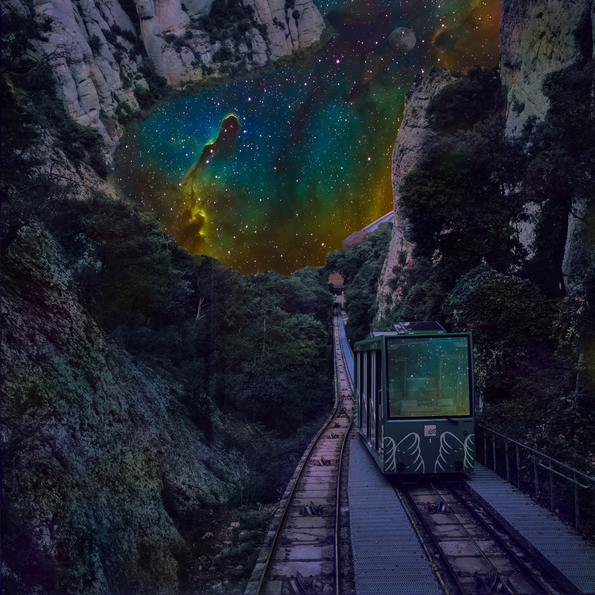 ArtStation - space train