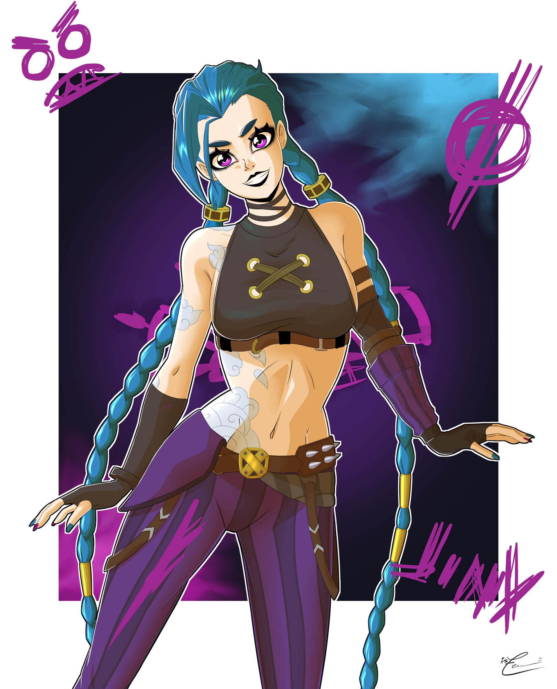 ArtStation - JINX (ARCANE)