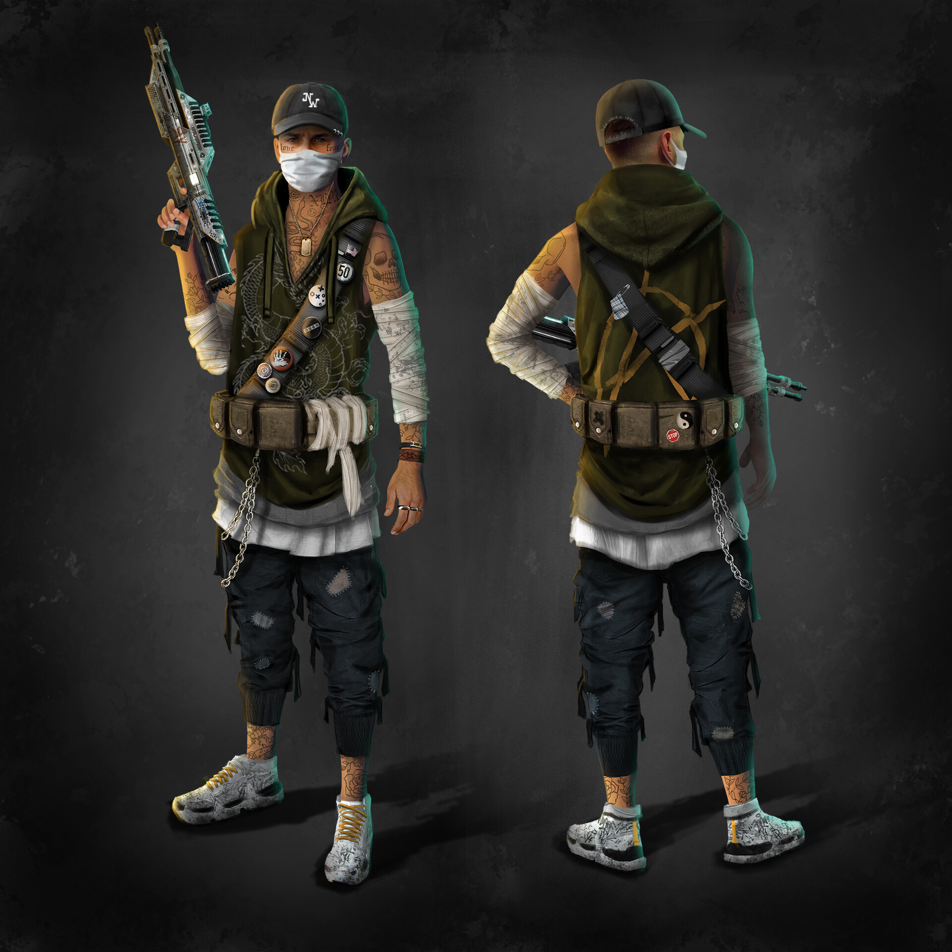 ArtStation - Mercenary Character