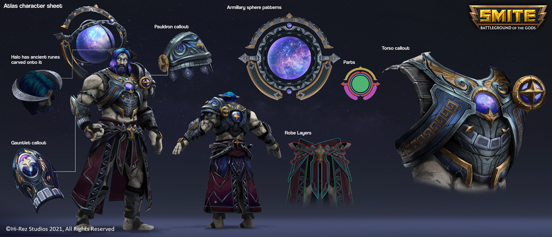 Glow Production - SMITE: Atlas Cinematic