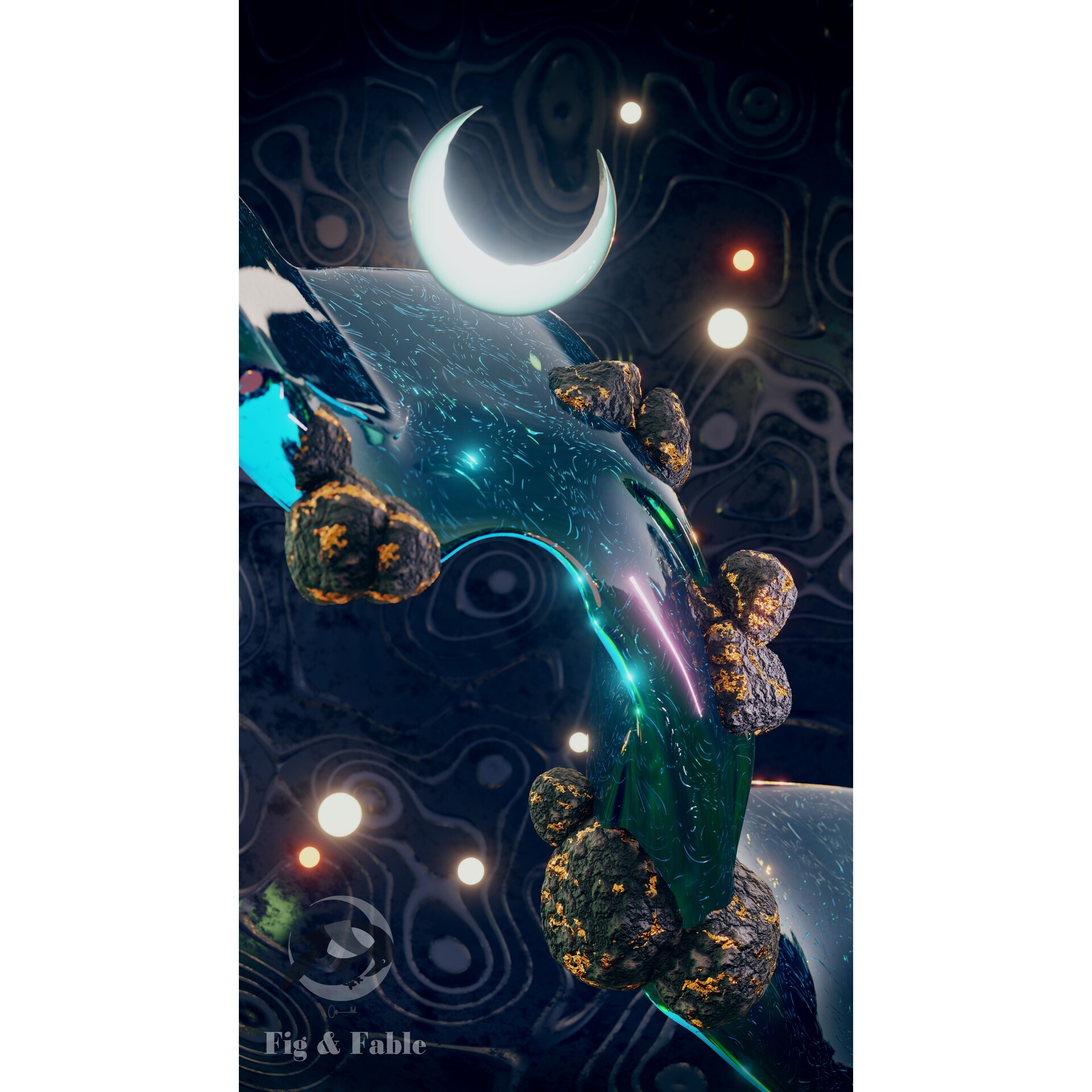 ArtStation - Moon dreams