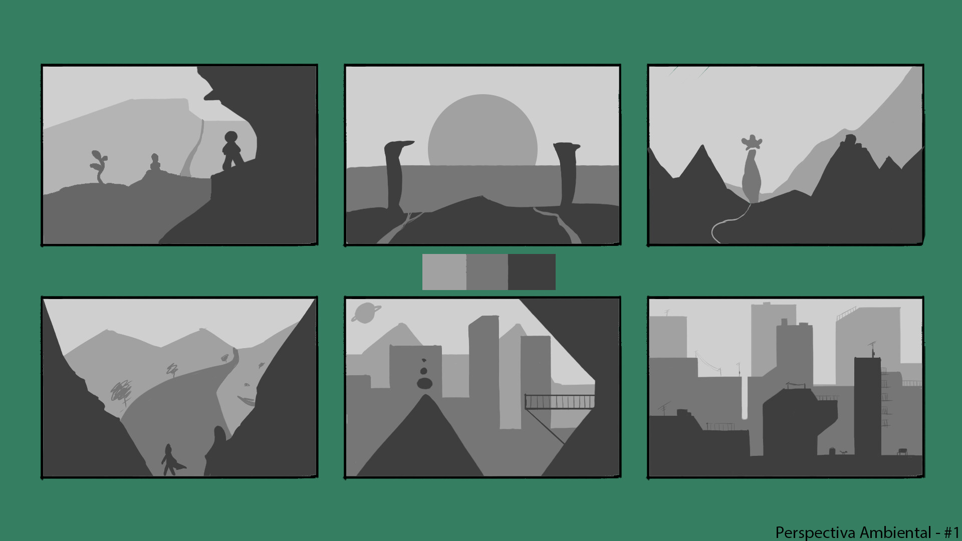 ArtStation - Atmospheric perspective