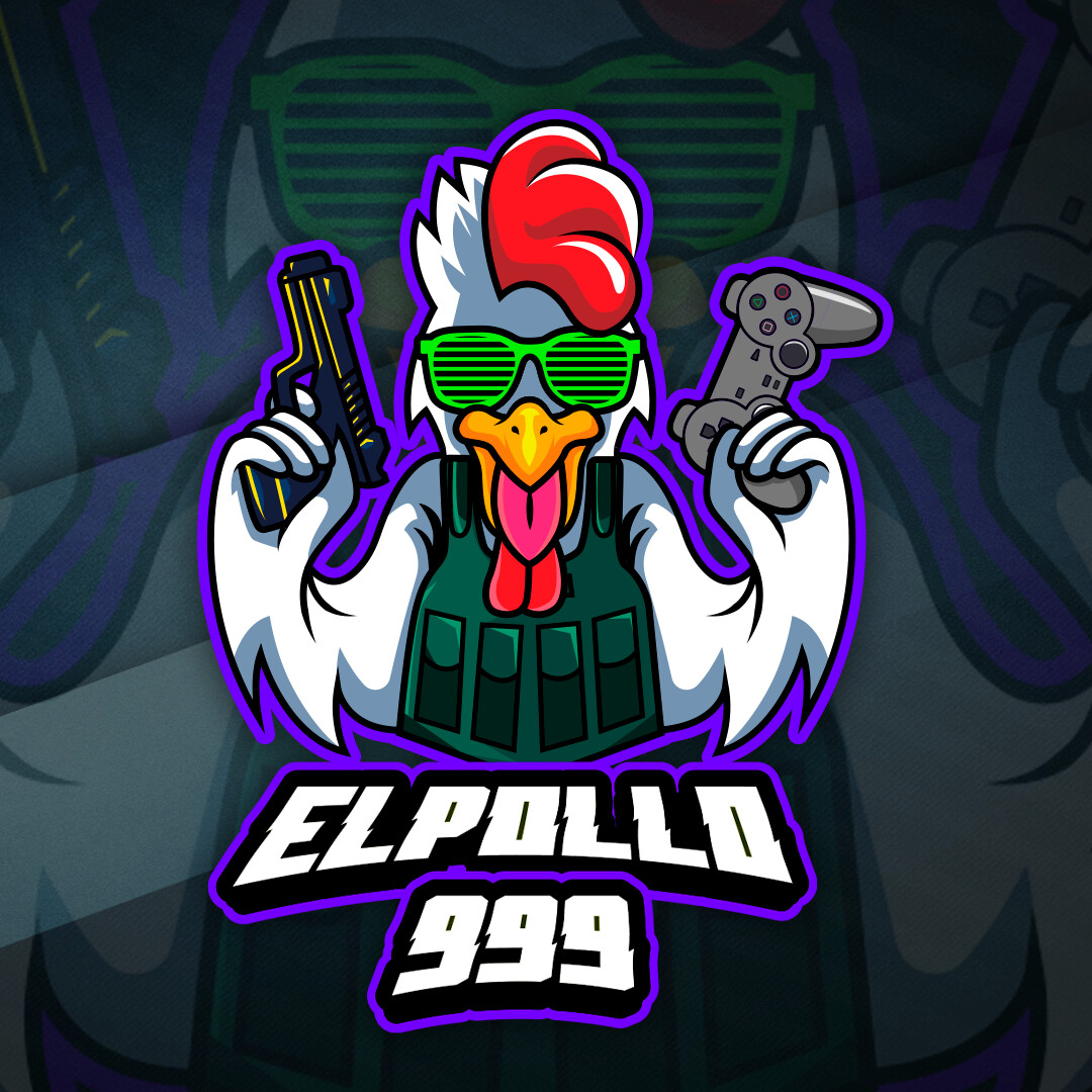 ArtStation - overlay streamer Pollo 999