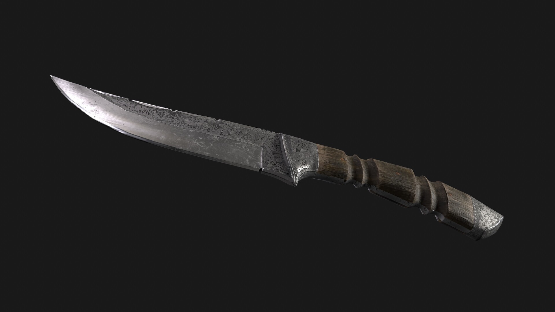 Kim Teakjun - Knife_metal texture study