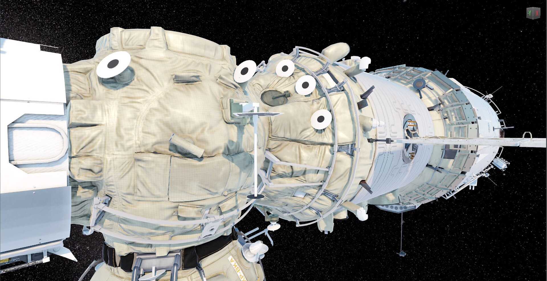 ArtStation - SM (ISS module)