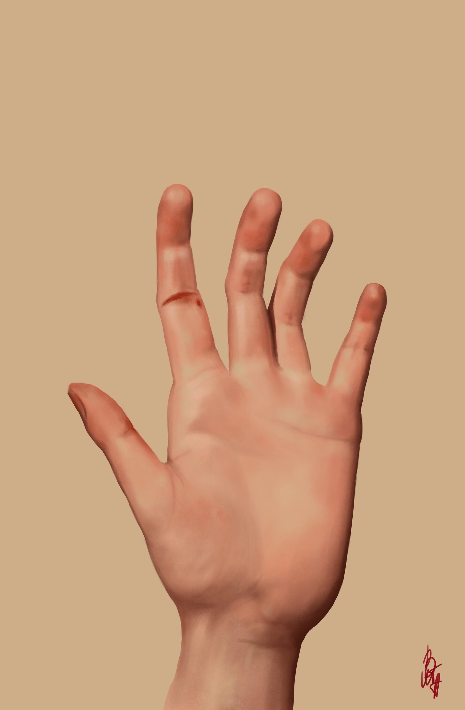 ArtStation - Hand training 1
