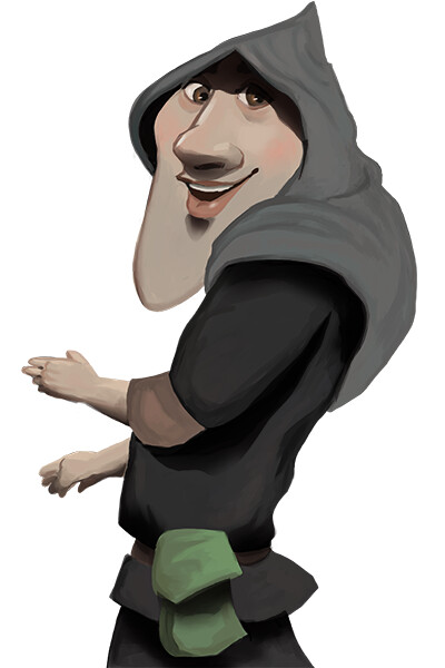 Rich Baker - Low Poly Stylised Burglar Character