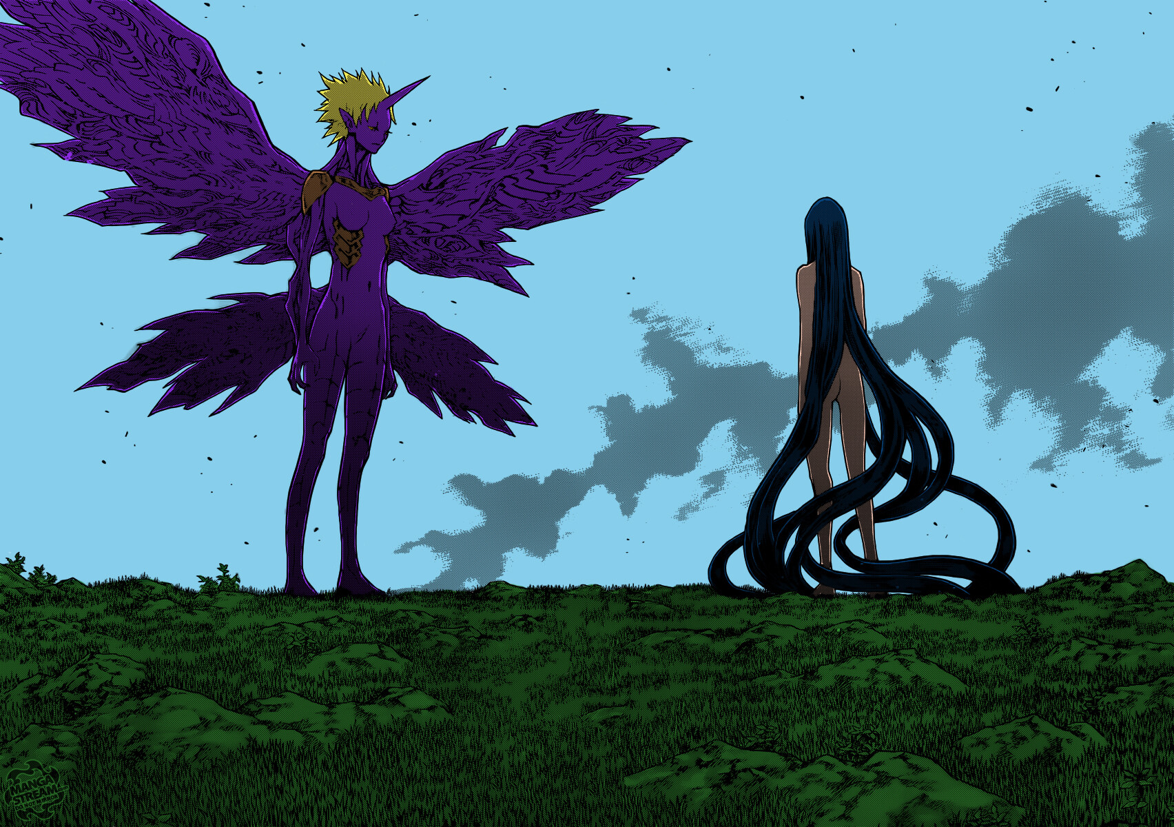 ArtStation - Priscilla vs Riful-like Being