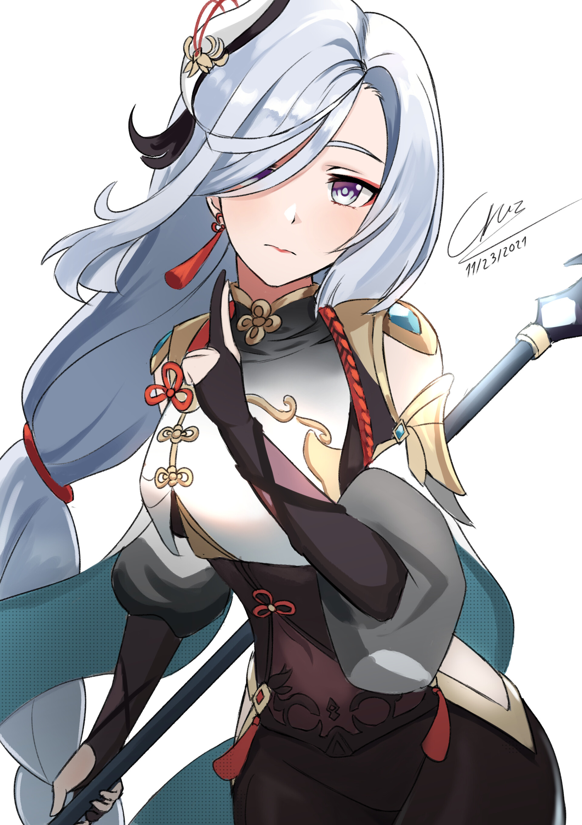 ArtStation - Shenhe doodle