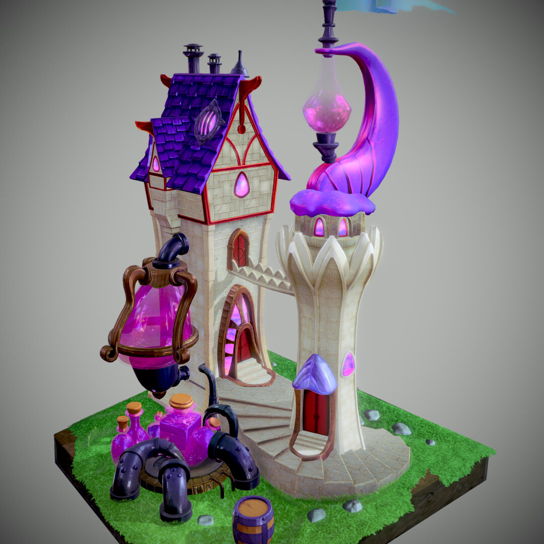 ArtStation - Essential Oil Factory