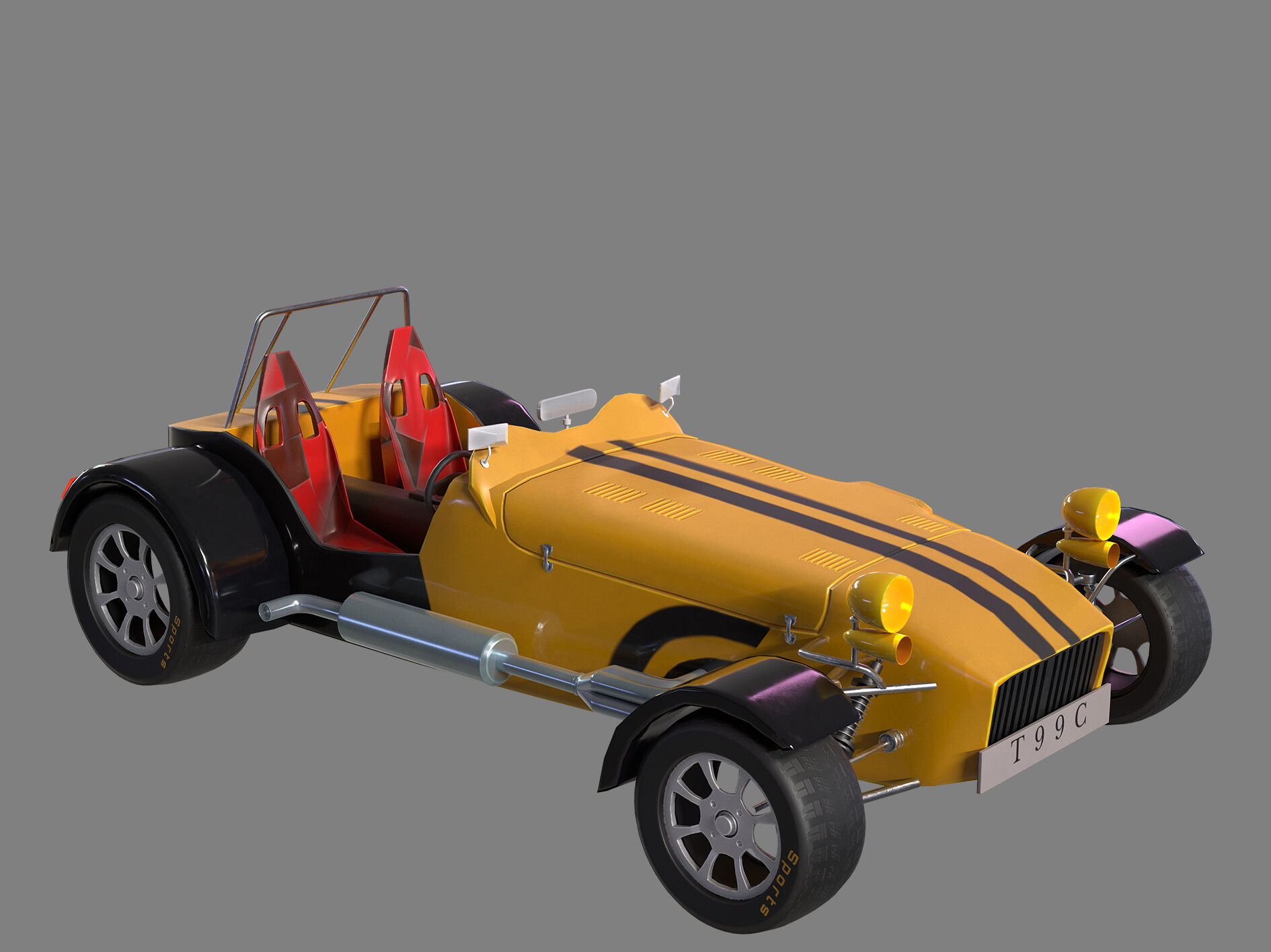 ArtStation - Sports Car