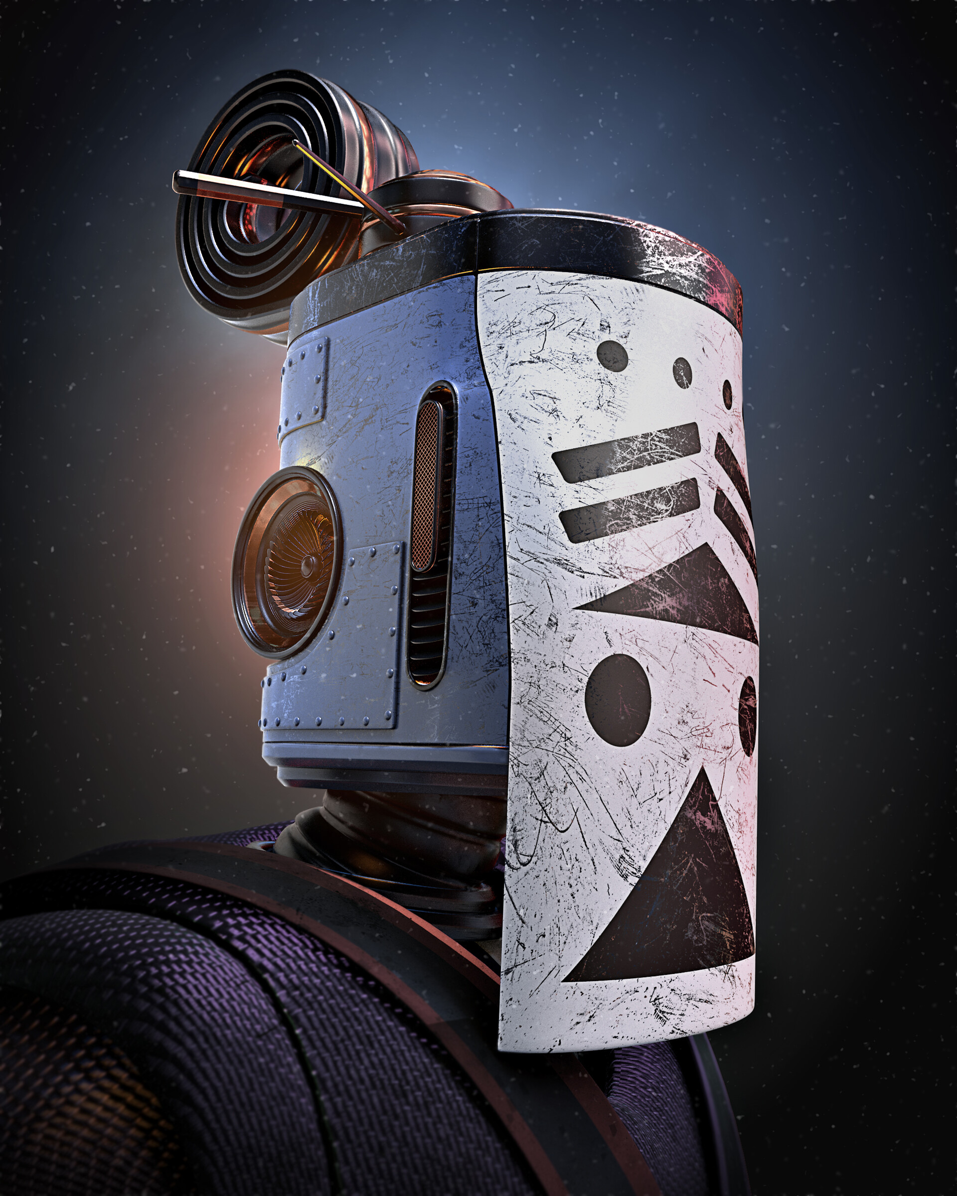 ArtStation - japanese mask