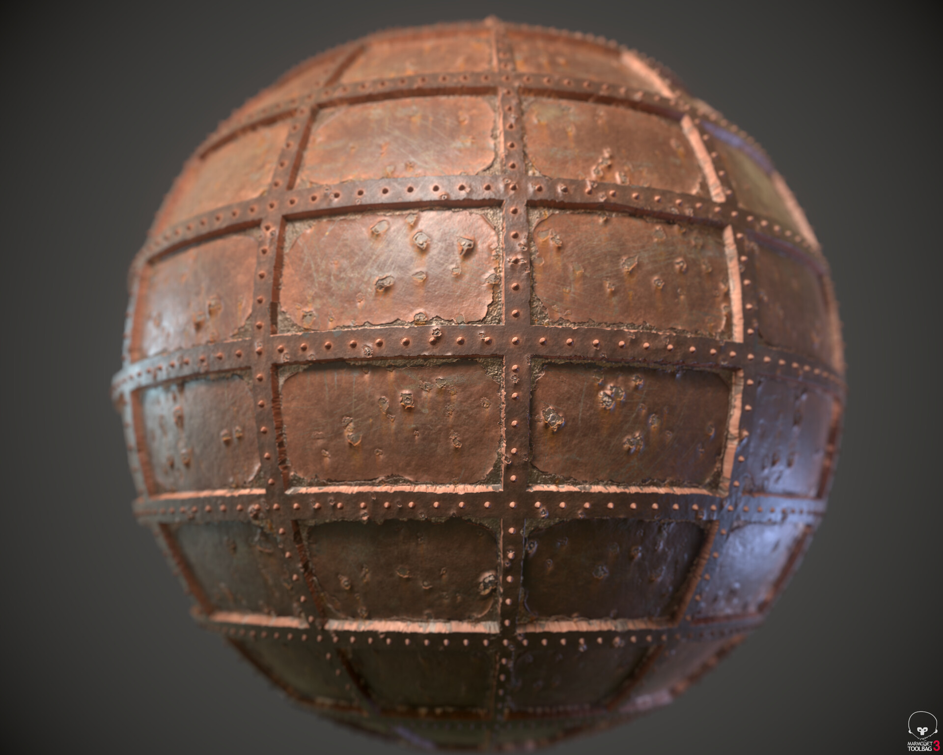 ArtStation - Peeling metal