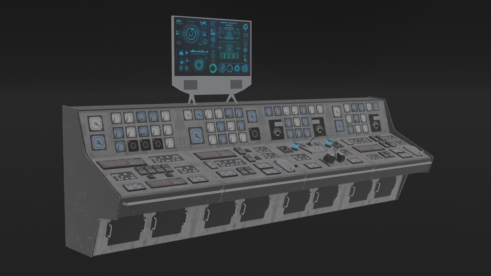 Roger Casajuana - Sci-fi Control Panel