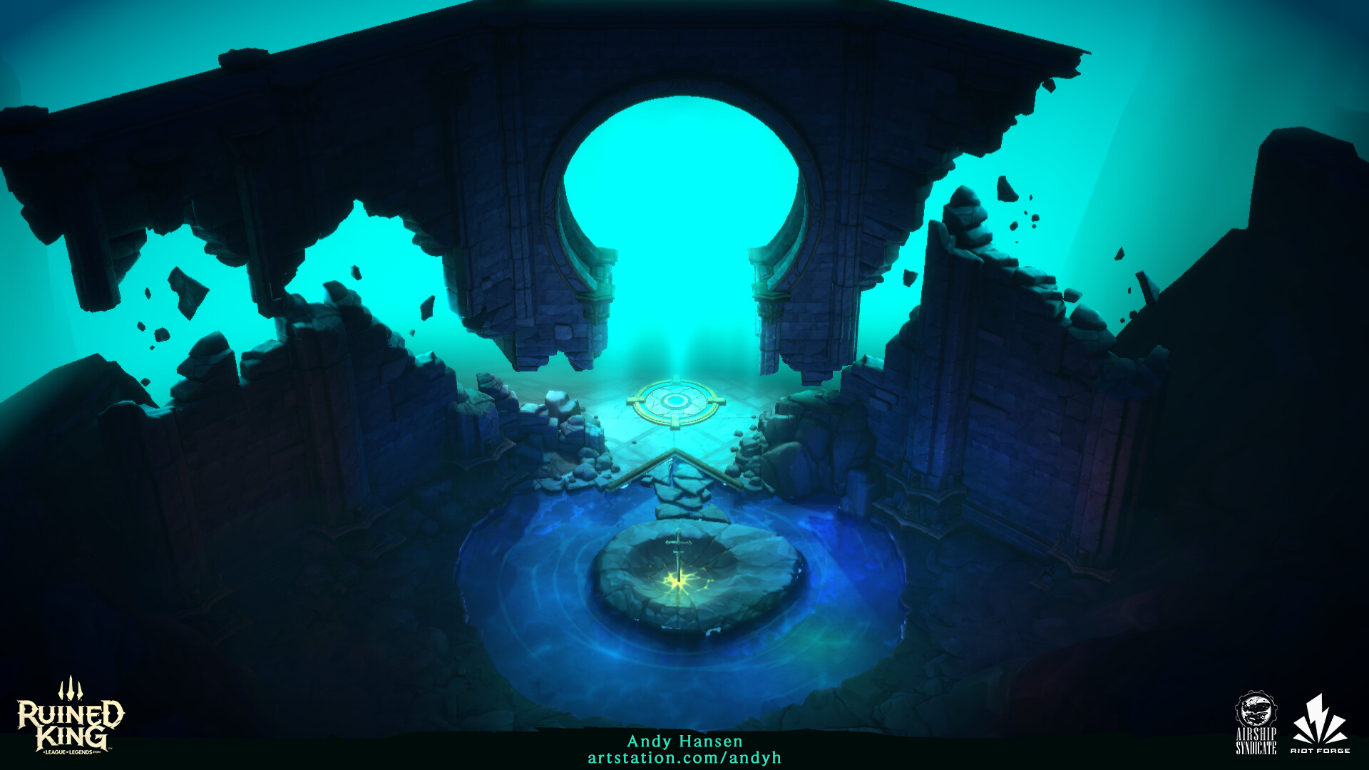 Andy Hansen - Ruined King | Shadow Isles Lighting and Worldbuilding