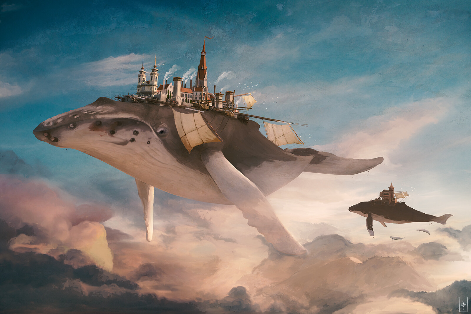 Gregory Fromenteau - Flying Whale City
